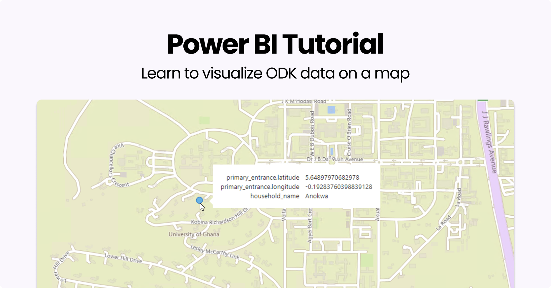 Power BI tutorial: Mapping households - ODK Docs